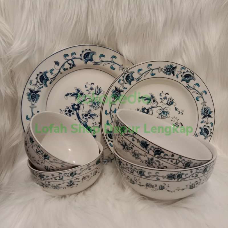 Promo piring makan set dinner keramik/piring set makan/dinner set makan ...