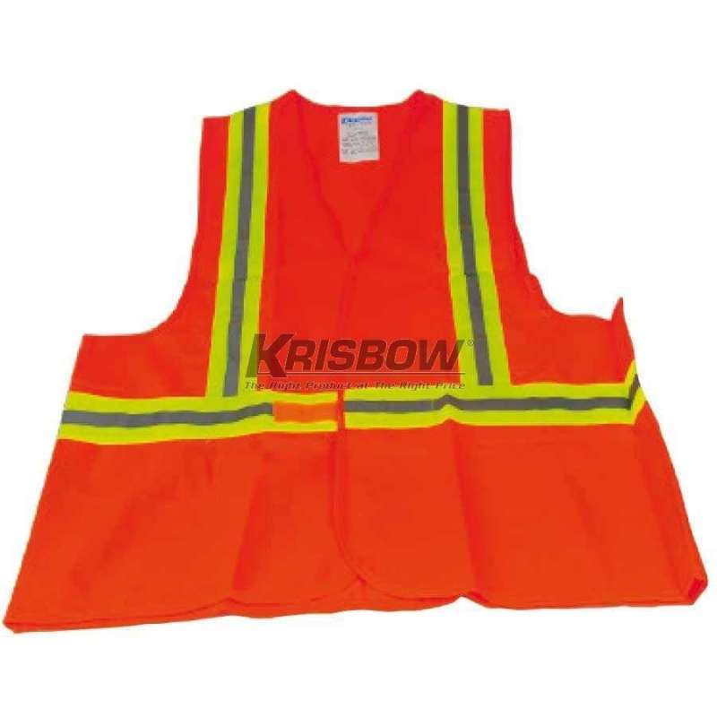 Jual KRISBOW SAFETY VEST WITH TWO REFLECTIVE DAYNIGHT di Seller ...
