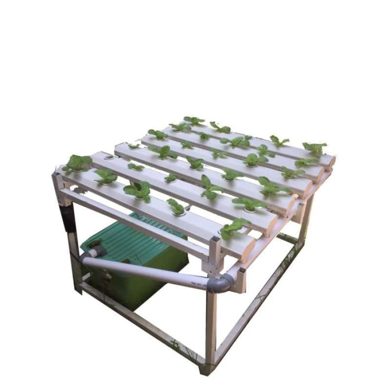 Hidroponik Horizontal Yang Tepat - Budidaya Sayur Hidroponik