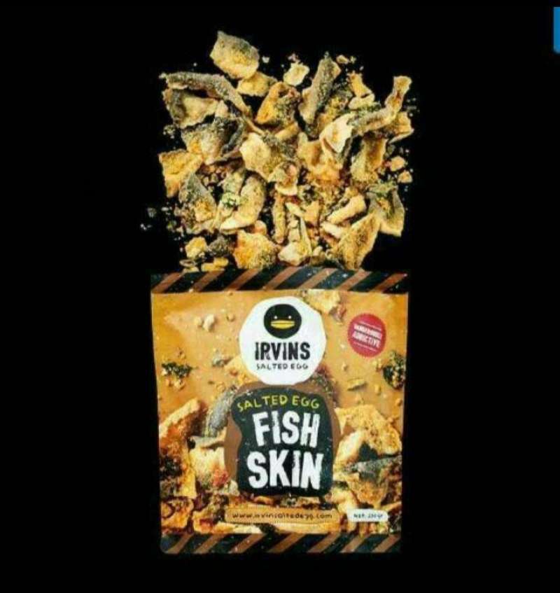 Jual IRVINS SALTED EGG FISH SKIN 210 GR di Seller FOOD AND SUCH ...