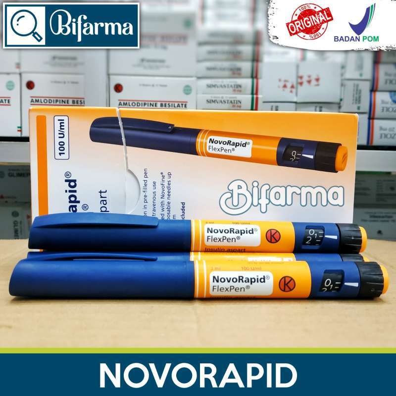 Jual Novorapid Flexpen 100U/ml /Pen Insulin di Seller Apotik Hanifa ...