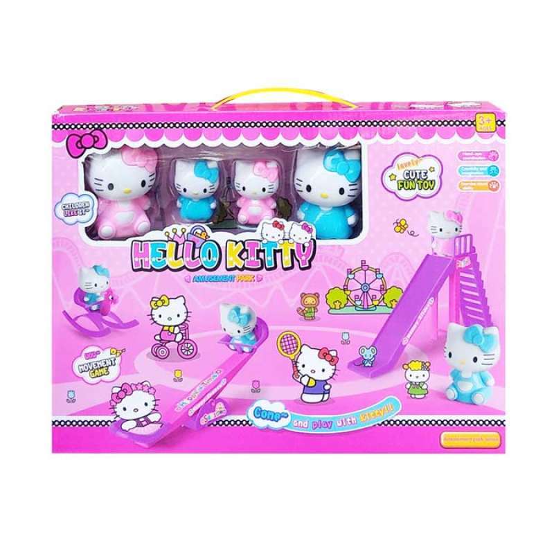 Jual Mainan Anak Perempuan - Hello Kitty Amusement Park Playground ...