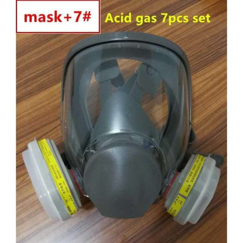 Promo 3M Masker Gas Full Face Acid Full Face - 6800 No.7 Diskon 17% di ...