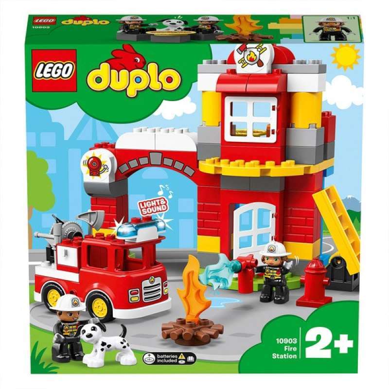 Jual Lego Duplo Town Fire Station Building Bricks Set 10903 Di Seller ...