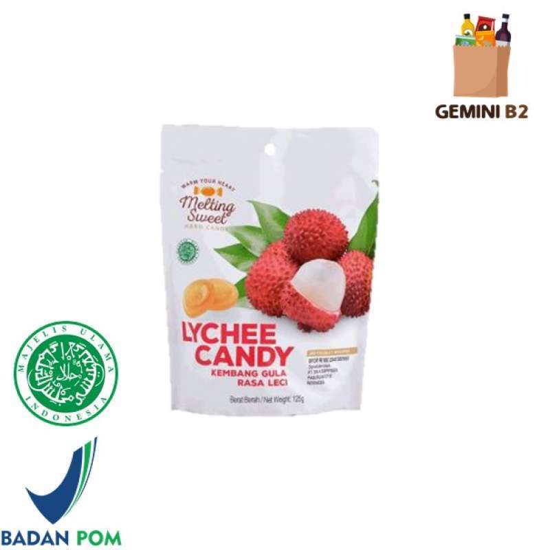 Jual Melting Sweet Lychee Candy Permen Rasa Leci [125g] di Seller ...