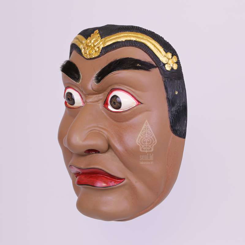 Jual Patih Gajah Mada Mask (topeng Patih Gajah Mada) Di Seller Seni.id ...