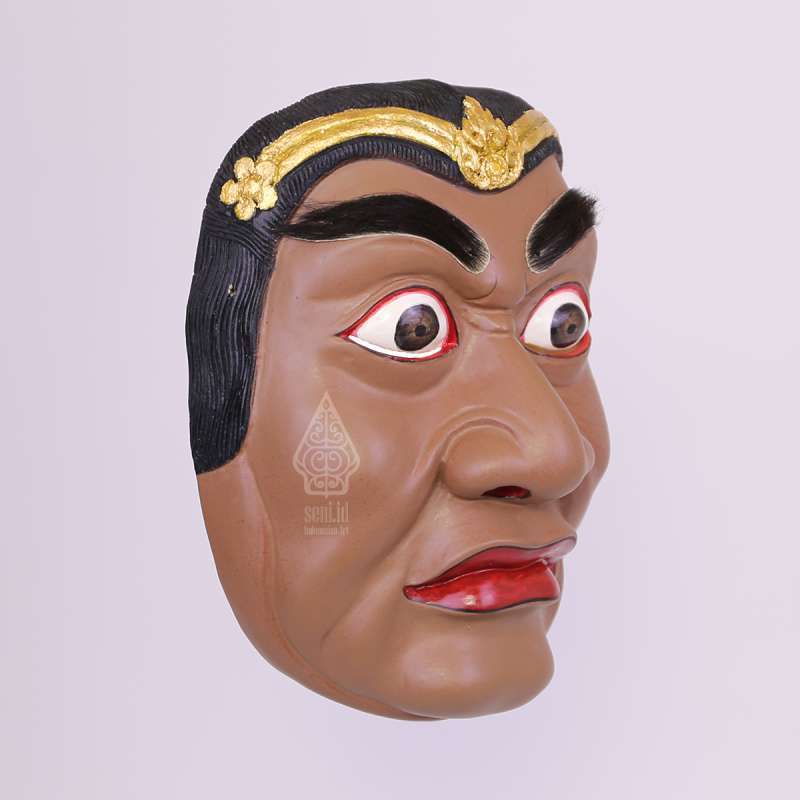 Jual Patih Gajah Mada Mask (topeng Patih Gajah Mada) Di Seller Seni.id ...