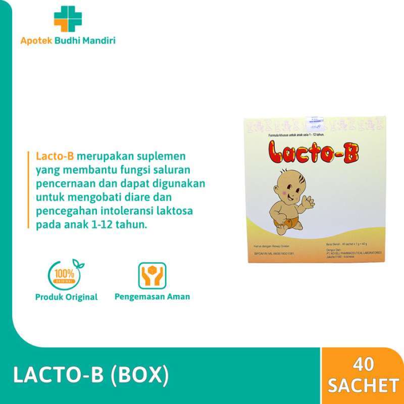 Jual Lacto-b (1 Box) - Membantu Fungsi Saluran Pencernaan Bayi Ataupun ...