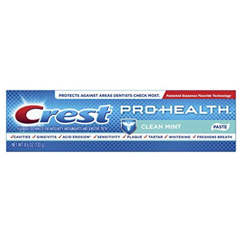 Jual Crest Pro-Health Smooth Formula Toothpaste, Clean Mint Paste, 4.6 ...
