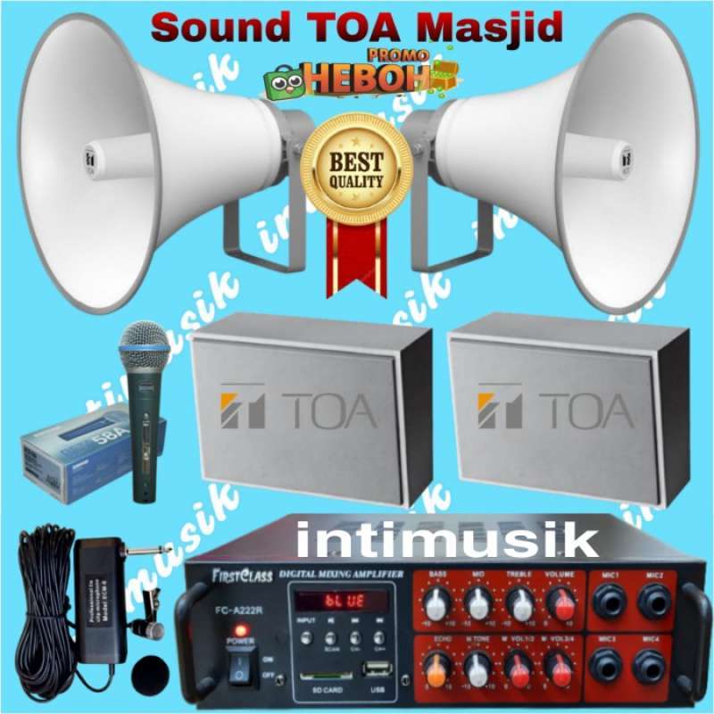 Jual paket speaker toa masjid 9 di Seller Delta Audio Store - | Blibli