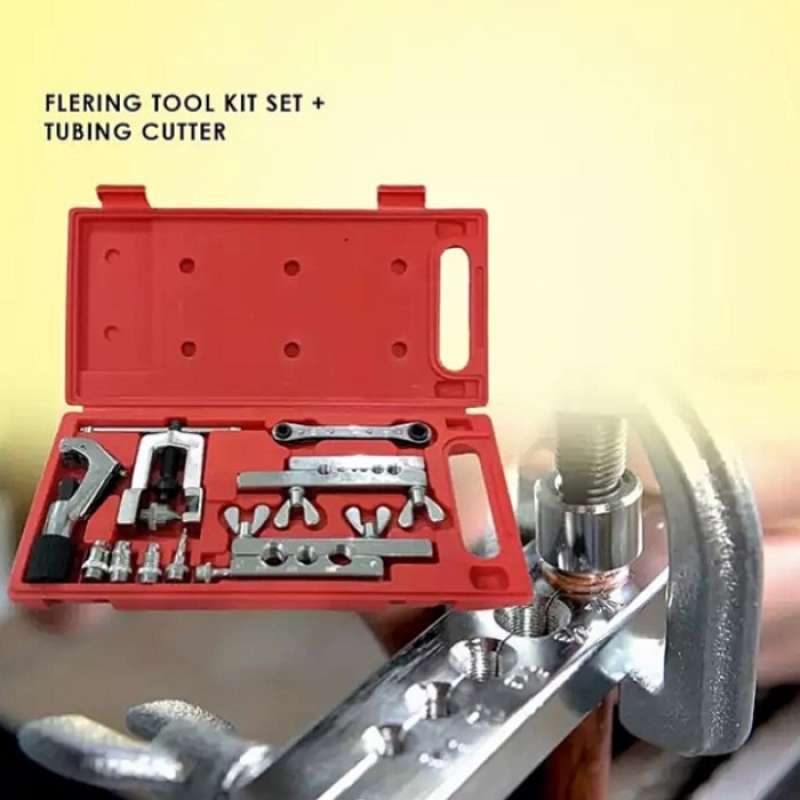 Jual (dst) Flaring And Swaging Tool Kit Pengembang Pipa Ac Peralatan Ac ...