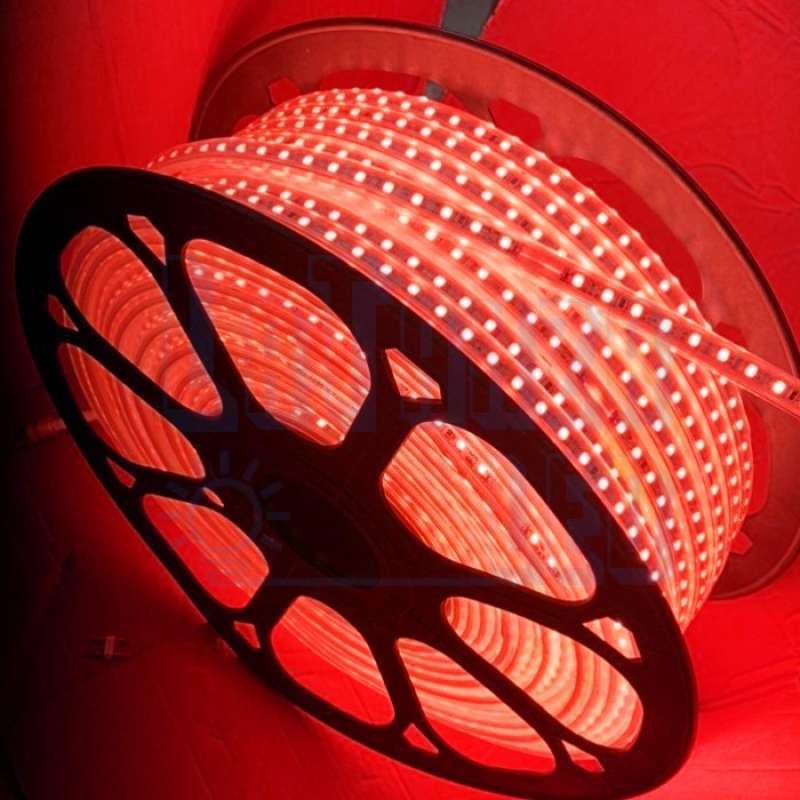 Promo Lampu Led Selang Strip Smd 2835 120 Led 220v Sinar Merah 100m