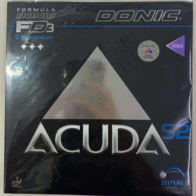Jual Donic Acuda S2 Karet Pingpong Rubber Tenis Meja - Blue Di Seller Donic Indonesia Official ...