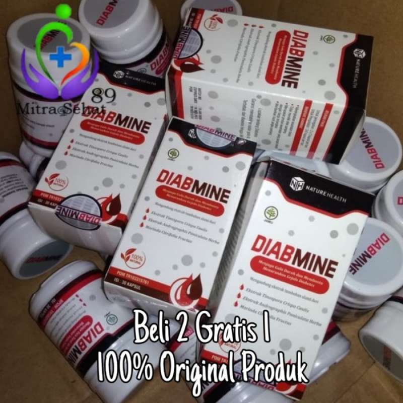 Jual Obat Diabetes Diabmine Asli Resmi Bpom Di Seller Anes Medika ...
