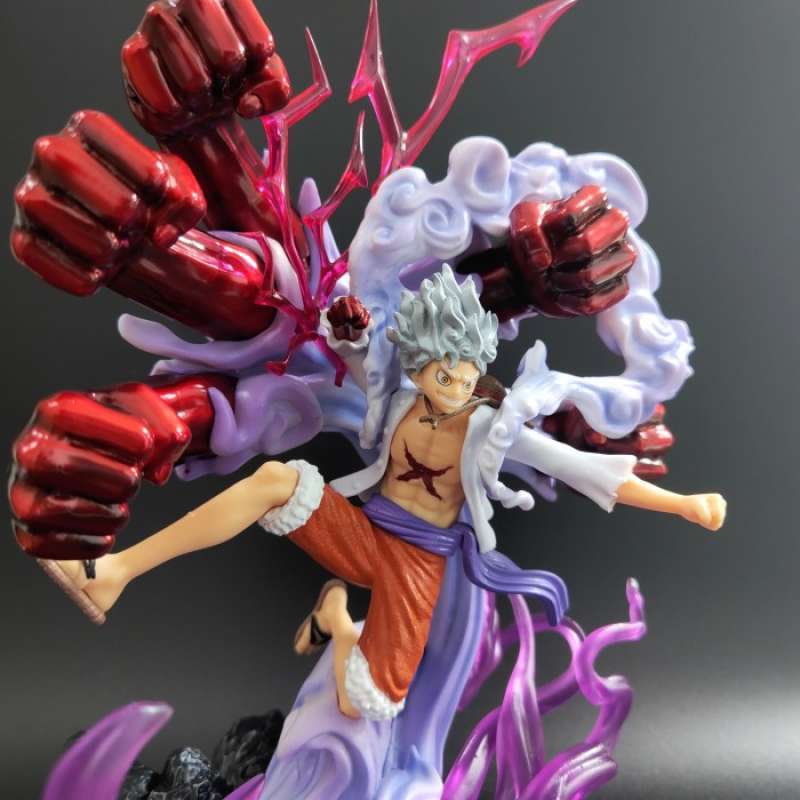Promo Action Figure Luffy Gear 5 Attack Mode Jumbo Box 30 CM Diskon 50% ...