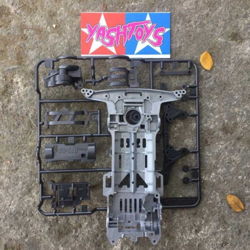 Jual Tamiya Super Ii S2 Chassis Abs Abu + Gearbox Hitam di Seller DENTA ...