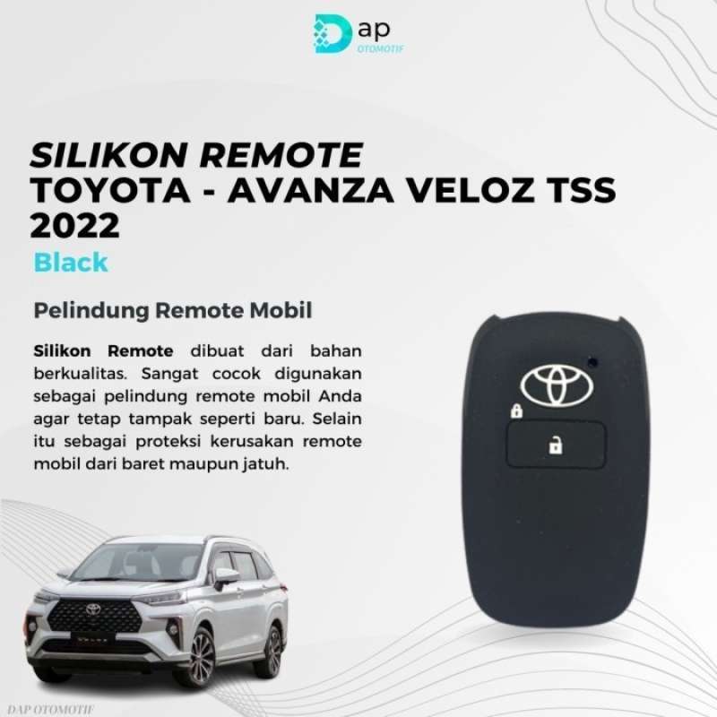 Promo Silikon Kunci Mobil Remote Toyota Avanza Veloz TSS 2022 Diskon 40 ...
