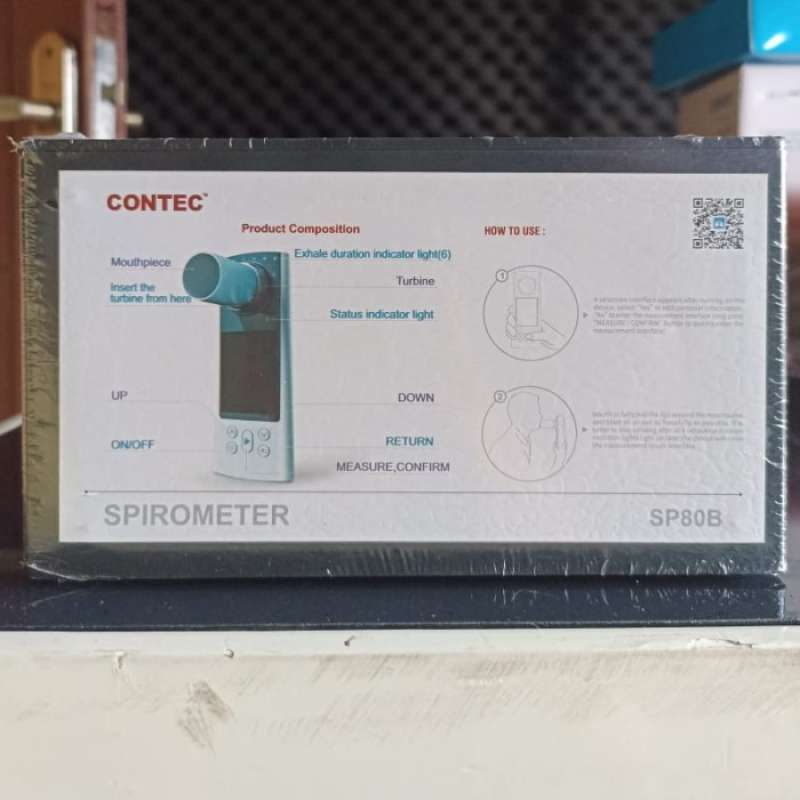 Promo Spirometer Digital Contec Sp80b Diskon 23% Di Seller Alat Medis ...