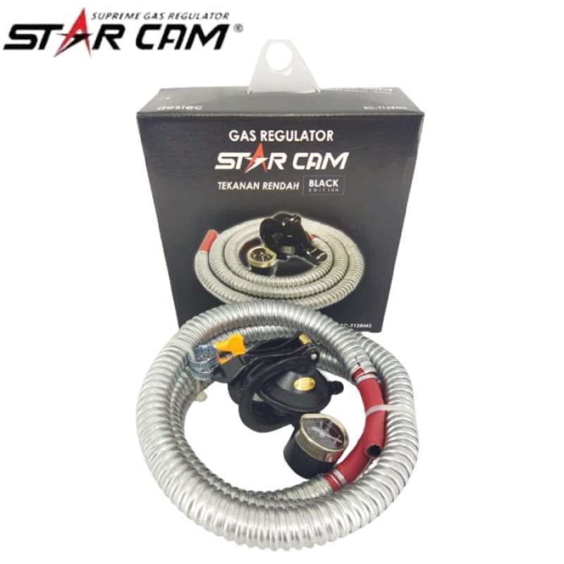 Promo Star Cam SC-T12RMS Regulator Gas dengan Selang Diskon 56% di ...