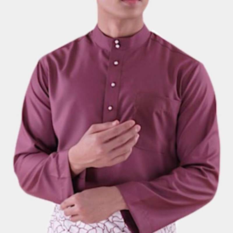 Jual Baju Koko Pria Set Muslim Baju Teluk Belanga Melayu Pria Hingk ...