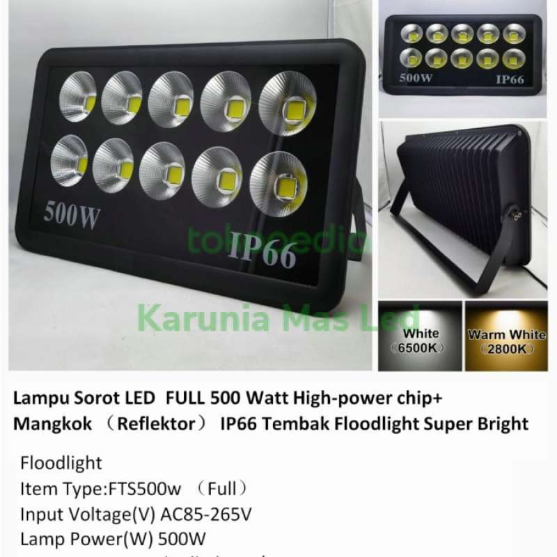Jual Lampu Sorot 500 Watt Sorot Mangkok 500watt Lampu Tembak 500w Cob ... Jual Lampu Sorot 500 Watt Sorot Mangkok 500watt Lampu Tembak 500w Cob ...