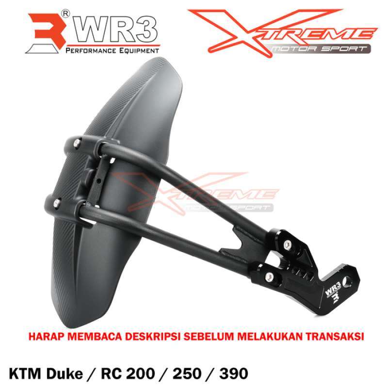 Promo Mudguard WR3 KTM DUKE RC 200 250 390 Original WR3 OfficiaL ...
