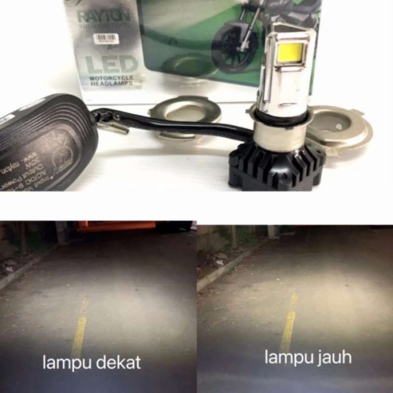 Promo Lampu Depan Led Rtd + Kipas Pendingin - 3 Sisi Diskon 9% Di ...