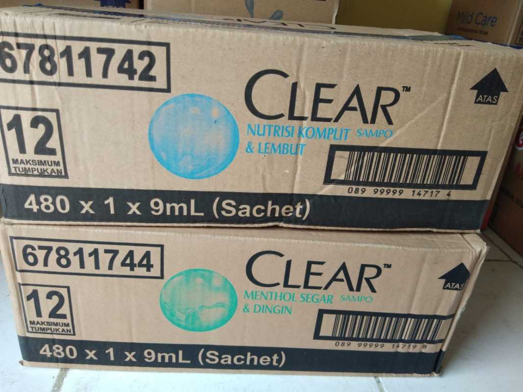 Jual Shampoo Clear Sachet 1 Dus Termurah - Harga Grosir Terupdate Hari ...