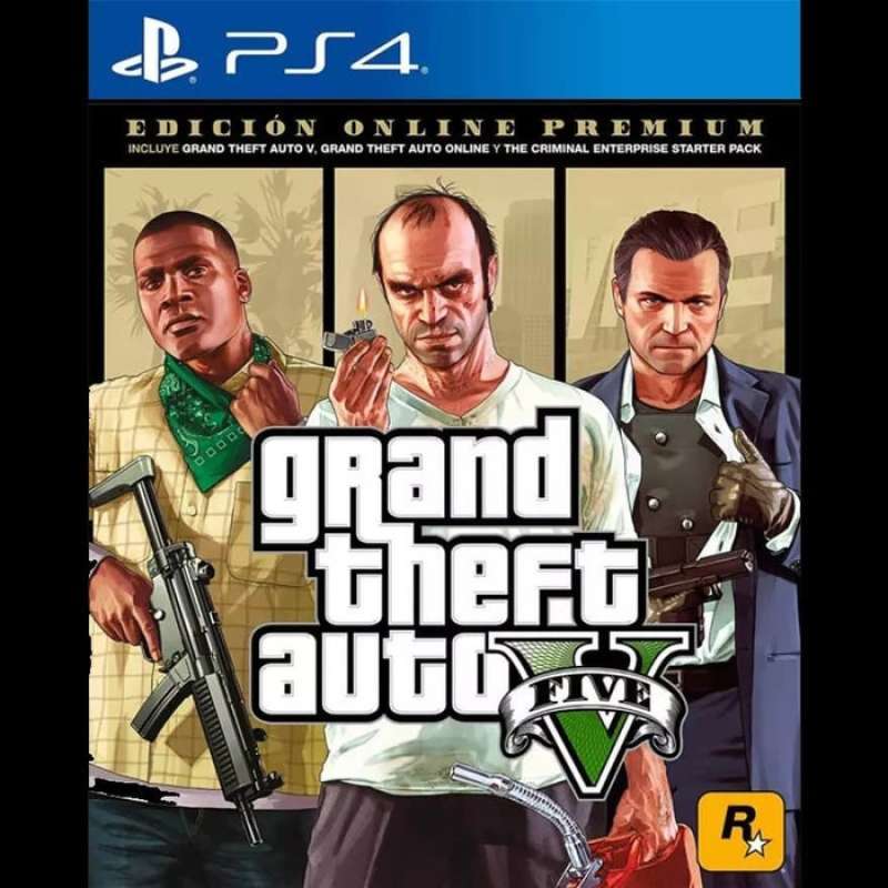 Jual SONY PS4 Game Grand Theft Auto V Premium Online Edition di Seller ...