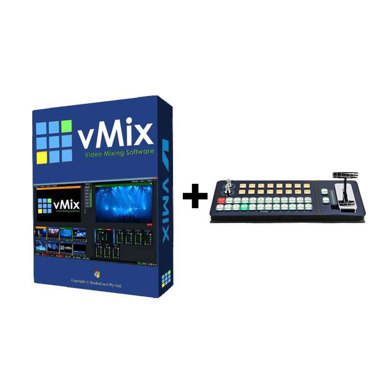 Jual Vmix Bundling Vmix Hd + Stream-x Control Surface Di Seller Vmix ...