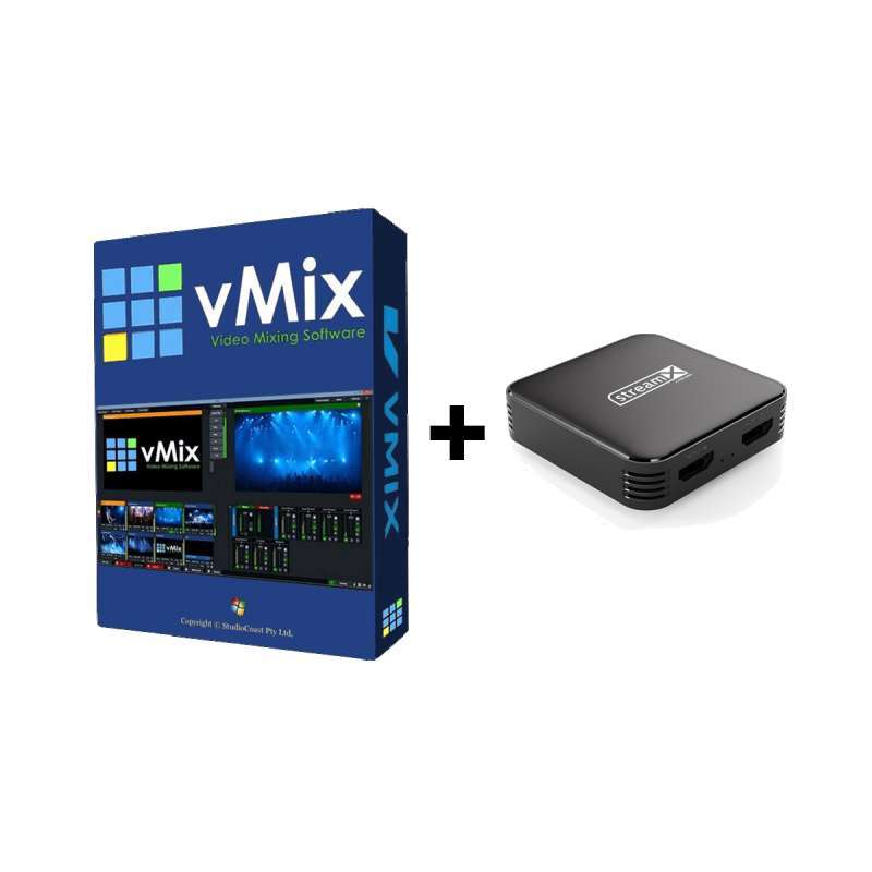 Jual vMix Bundling vMix HD + Video Capture USB HDMI Stream-X di Seller ...
