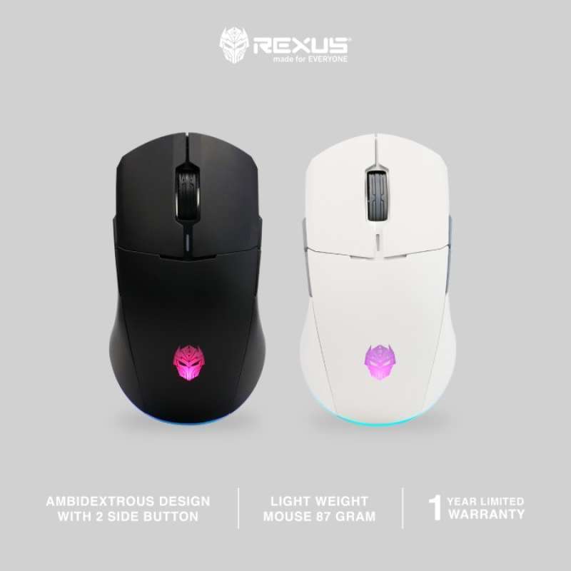 Promo Rexus Mouse Wireless Gaming Arka II RX-107 Dual Connection ...