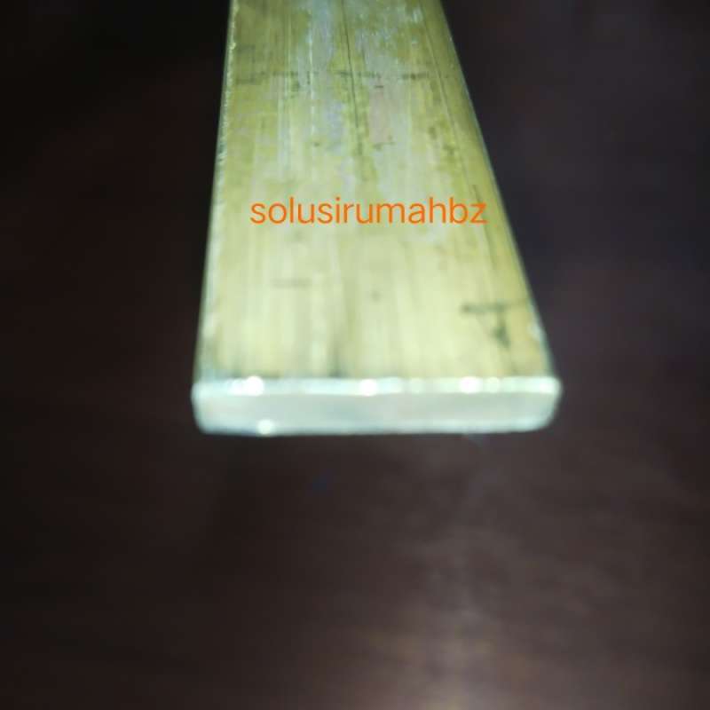 Jual Per10cm Plat Strip Kuningan Tebal 4mm Lebar 20mm Strep Brass ...