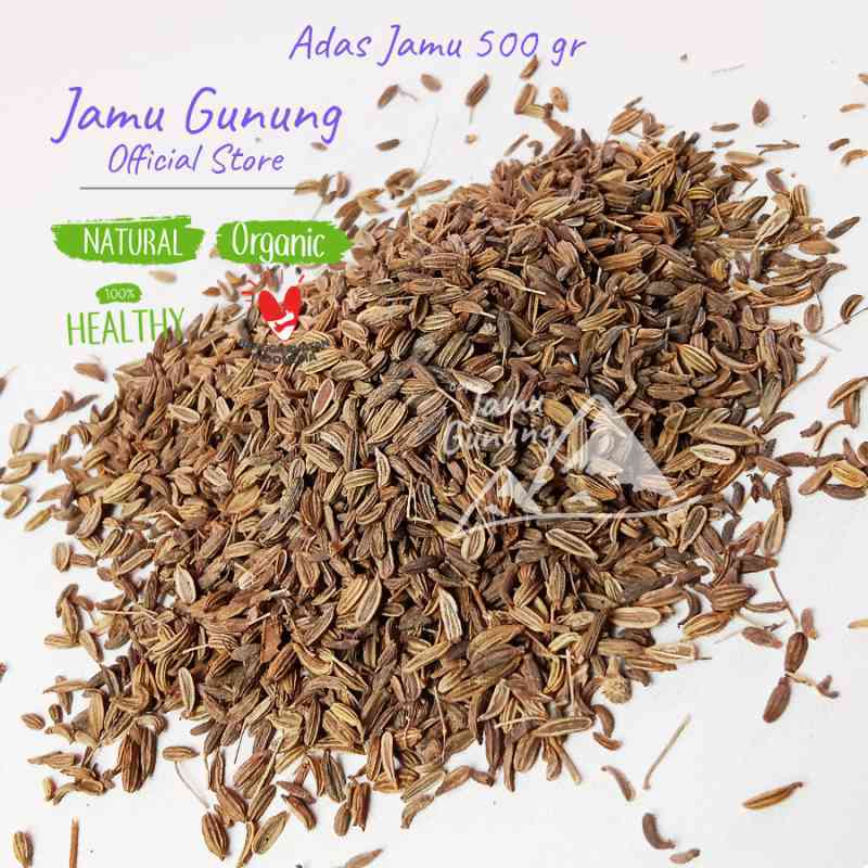 Jual Adas Jamu / Adas Jawa 500 gr Organik Grade A - Obat Tradisional di ...