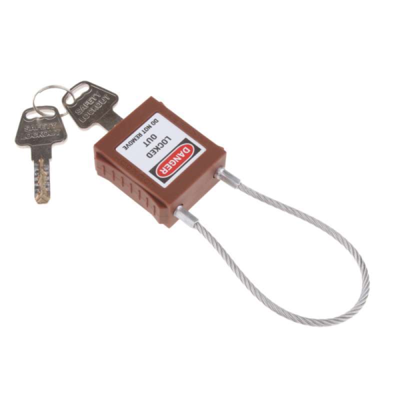 Jual Stainless Steel Pvc Curved Safety Mooring Rope Lockout Padlock ...