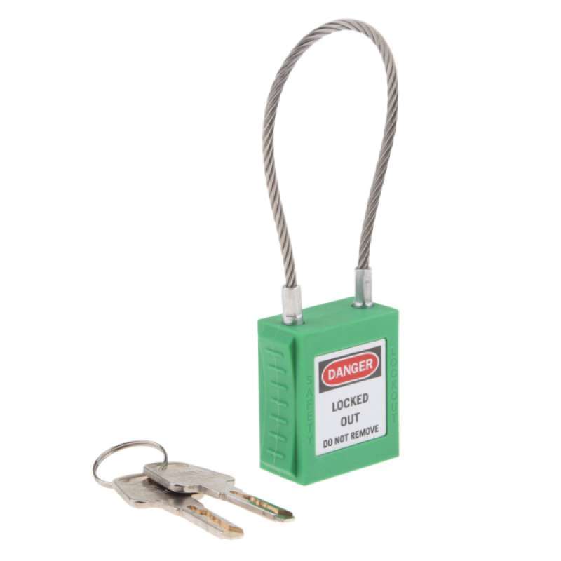 Jual Stainless Steel Pvc Curved Safety Mooring Rope Lockout Padlock ...