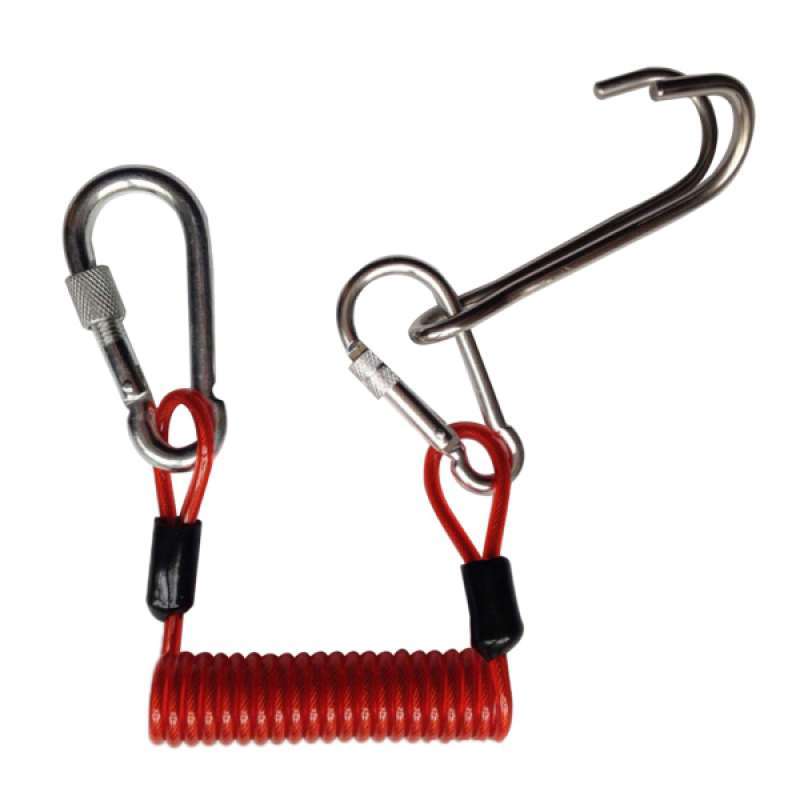 Jual Scuba Diving Double Dual Stainless Steel Reef Hook with Line ...