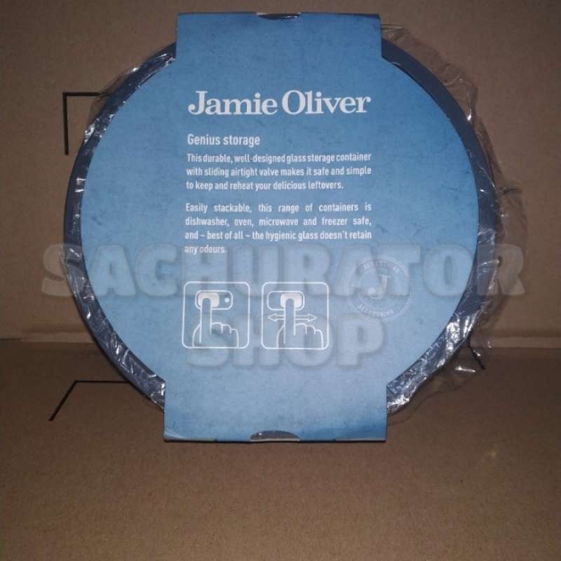 Promo Kontainer Gelas Kaca Jammie Jamie Oliver Glass Food Container 1. ...