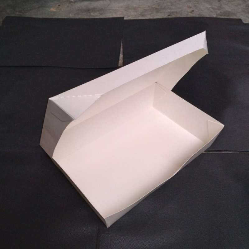 Promo paper Lunch Box XL extra Besar food grade(Box kemasan makanan ...