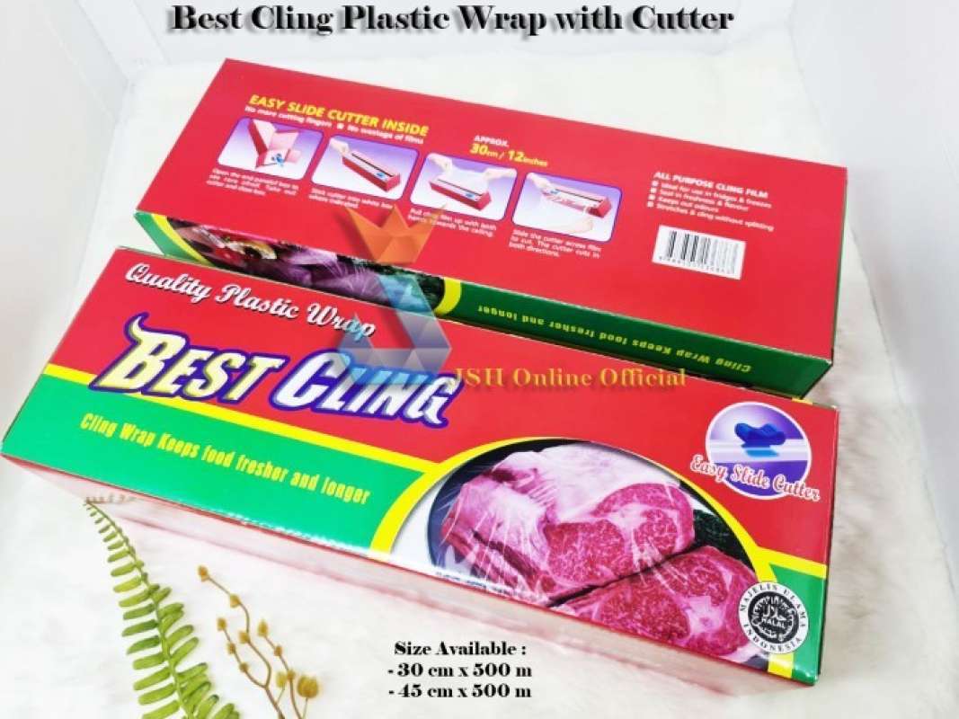 Promo Best Cling Plastik Wrapping Makanan 30 x 500 M Model Box with ...