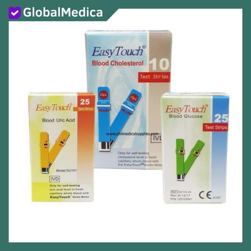 Jual Easytouch Strips | Strip Easy Touch | Cholestrol Di Seller Global ...