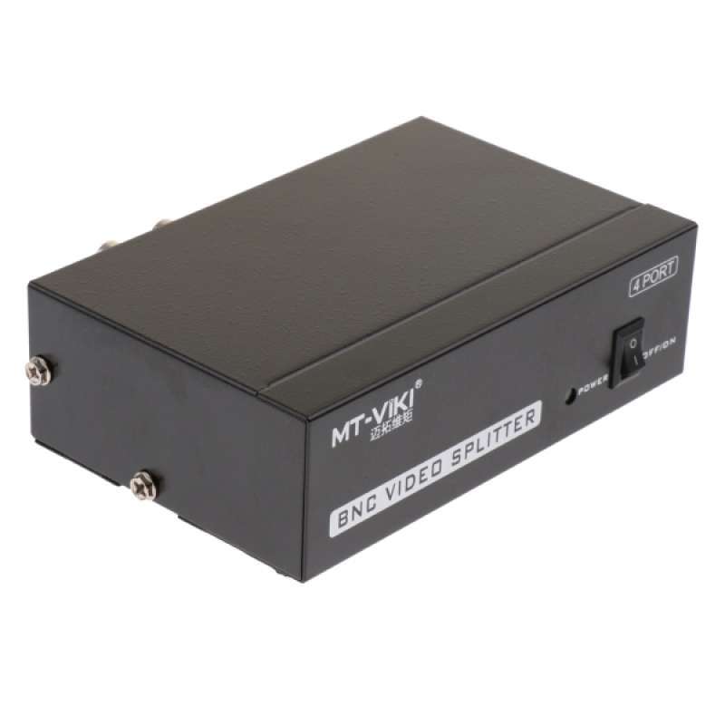 Promo 1 input 4 output BNC Video Splitter Box Distributor for Video Monitoring Diskon 29% di ...
