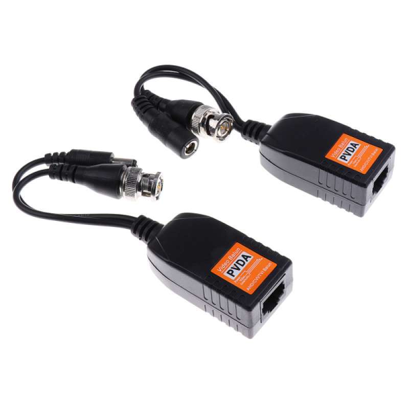 Jual 2Pcs 1CH Video & Power Passive Balun for HD-CVI/TVI/AHD Camera Balun Adapter di Seller ...