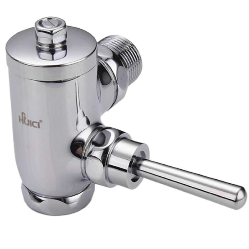 Jual Self-closing Toilet Push Flush Valve Surface Mounted Flusher ...