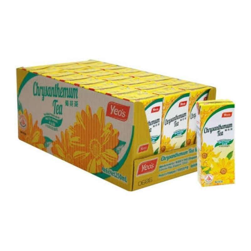 Jual Minuman Yeos Drink Teh Bunga krisan / chrysanthemum kotak ... Jual Minuman Yeos Drink Teh Bunga krisan / chrysanthemum kotak ...