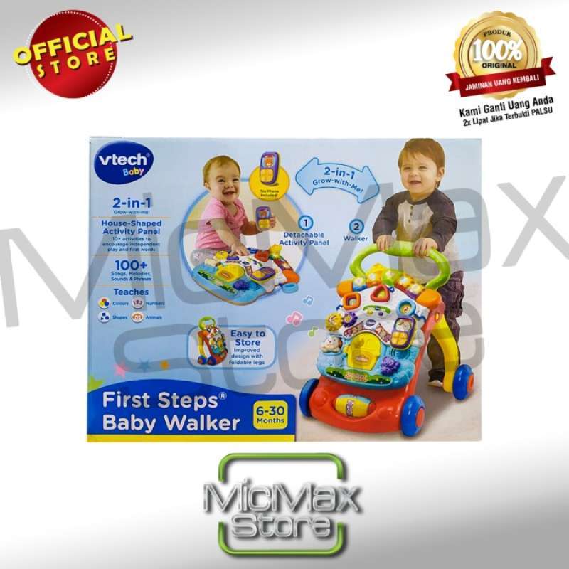 Promo Vtech Baby First Steps Baby Walker Diskon 23% di Seller Alice ...