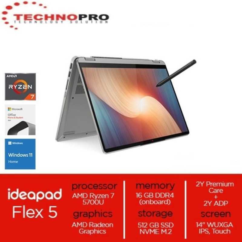 Promo Lenovo IdeaPad Flex LID AEID ADID AMD Ryzen U GB GB SSD AMD Radeon