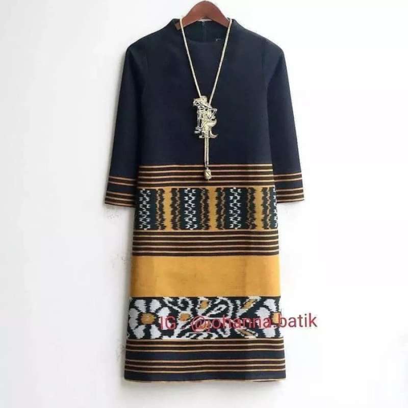 Jual blezer tenun kimono tenun asli tenun Troso Jepara outerwear tenun - 4, L di Seller Fika ...