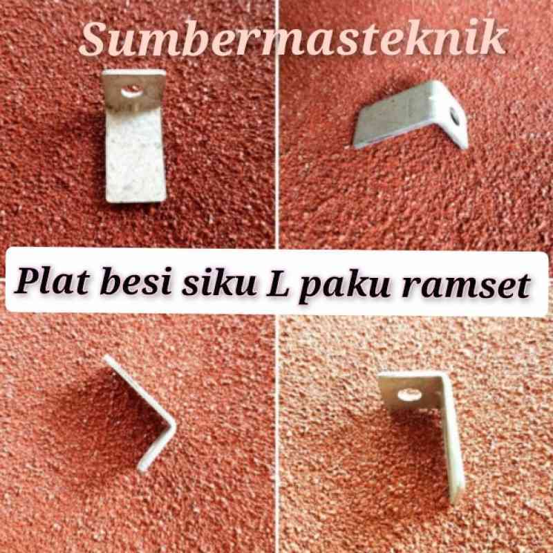 Promo Angle Clip Siku L Paku Ramset Beton Plafon Siku Ramset Isi 100Pcs ...
