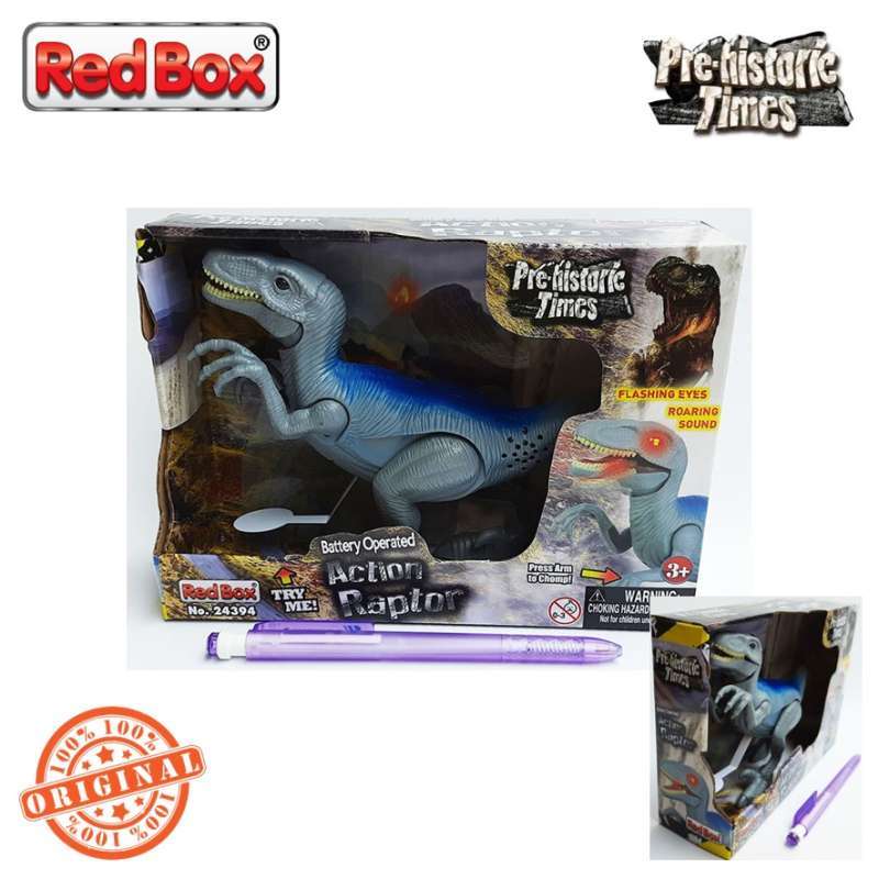 Promo Red Box Toy Pre-Historic Times Action Raptor 24394 RedBox ...